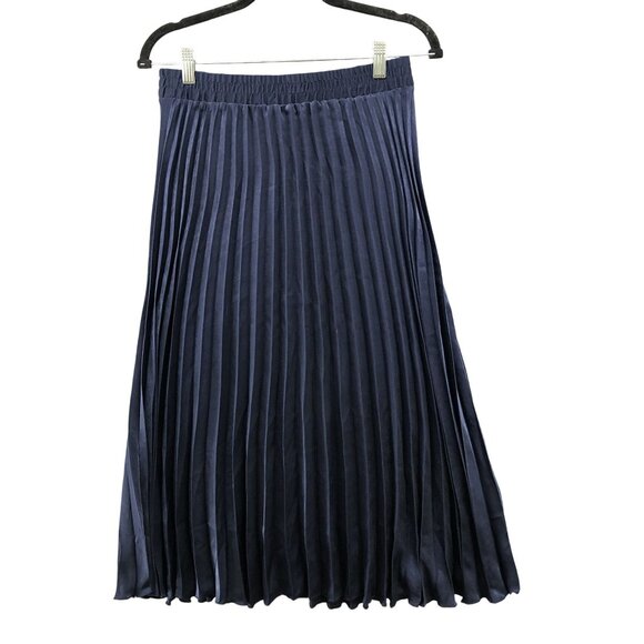 Max Studio | Skirts | Max Studio Accordion Pleated Midi Skirt Womens M ...